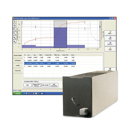 FTB-5600 | PMD Analyzer | EXFO | Dispersion Analysis